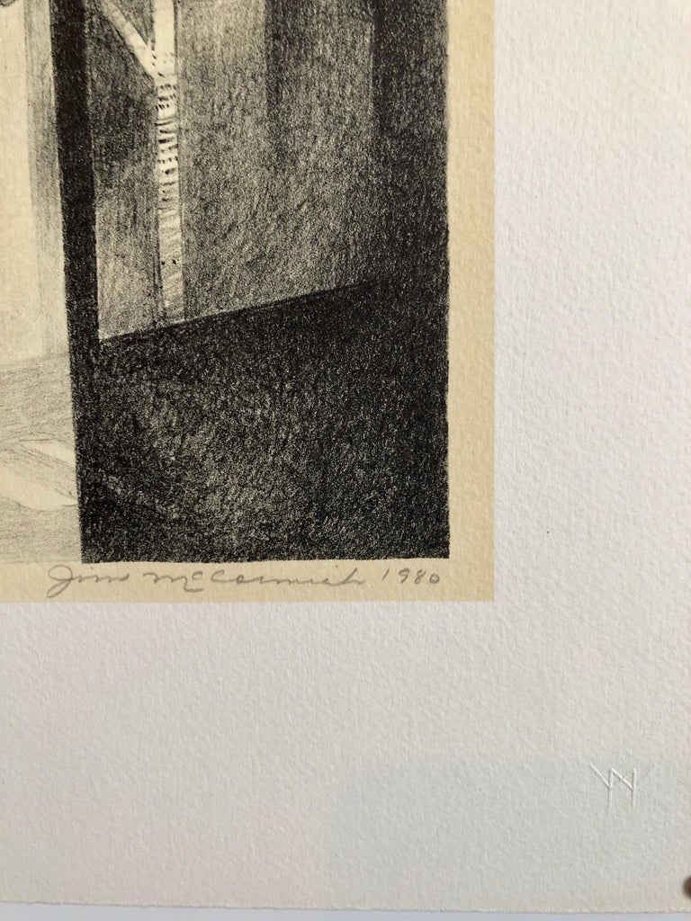 JIm McCormick - Chicago Scene Modernist Architectural Lithograph ...