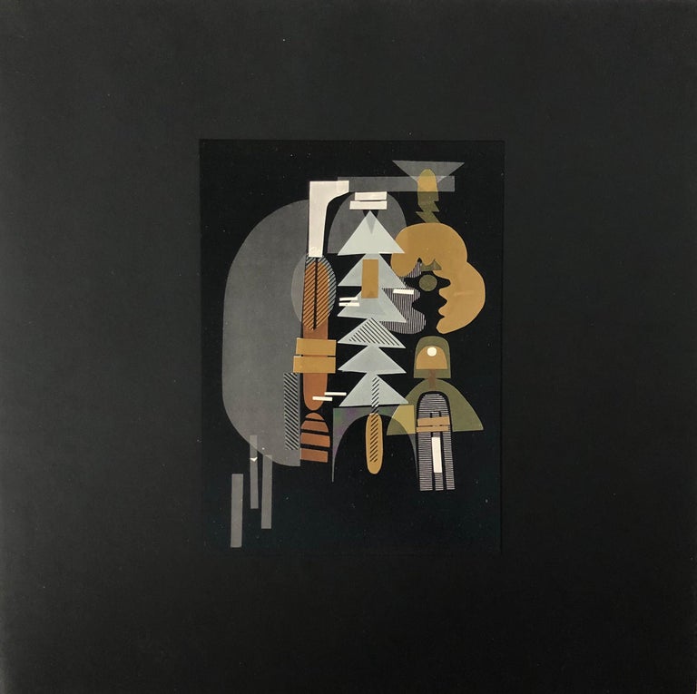 Laura Fiume - Abstract Italian Woman Artist Modern Metallic Foil Mirror ...