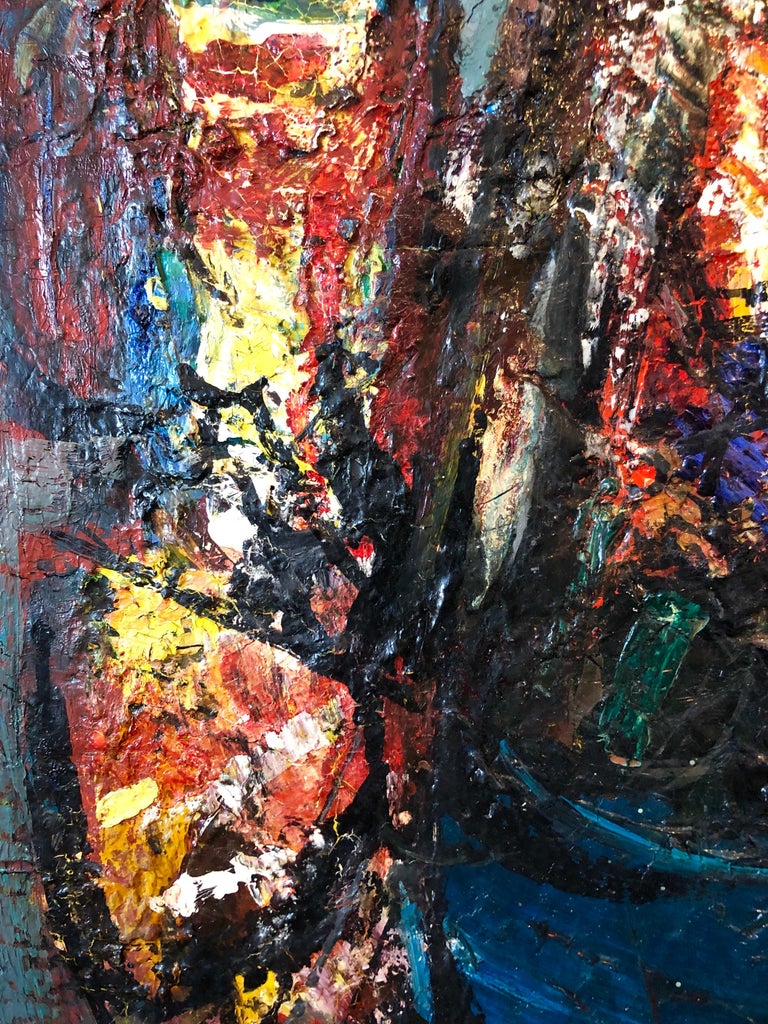 Rodolphe Caillaux - French Post Expressionist Ecole d'Paris Floral Oil ...