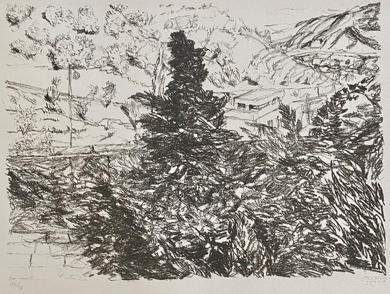 Avigdor Arikha - Avigdor Arikha Modernist Israeli Lithograph Jerusalem ...