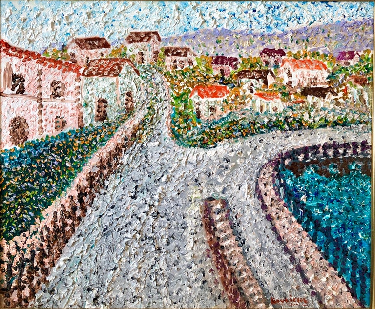 Michel Kouliche - Heavy Impasto Expressionist Oil Painting French ...