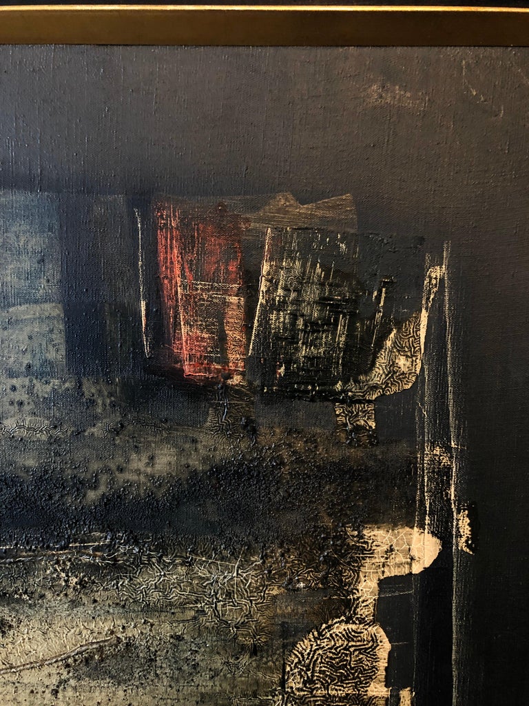 Ivan Freitas - Brazilian Modernist Abstract Oil Painting Latin American ...