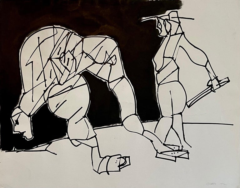 Carmen Cicero - New York School Abstract Expressionist Drawing ...