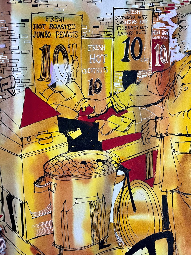 Don Bloom - New York City Roasted Chestnut Seller, Hot Peanuts ...