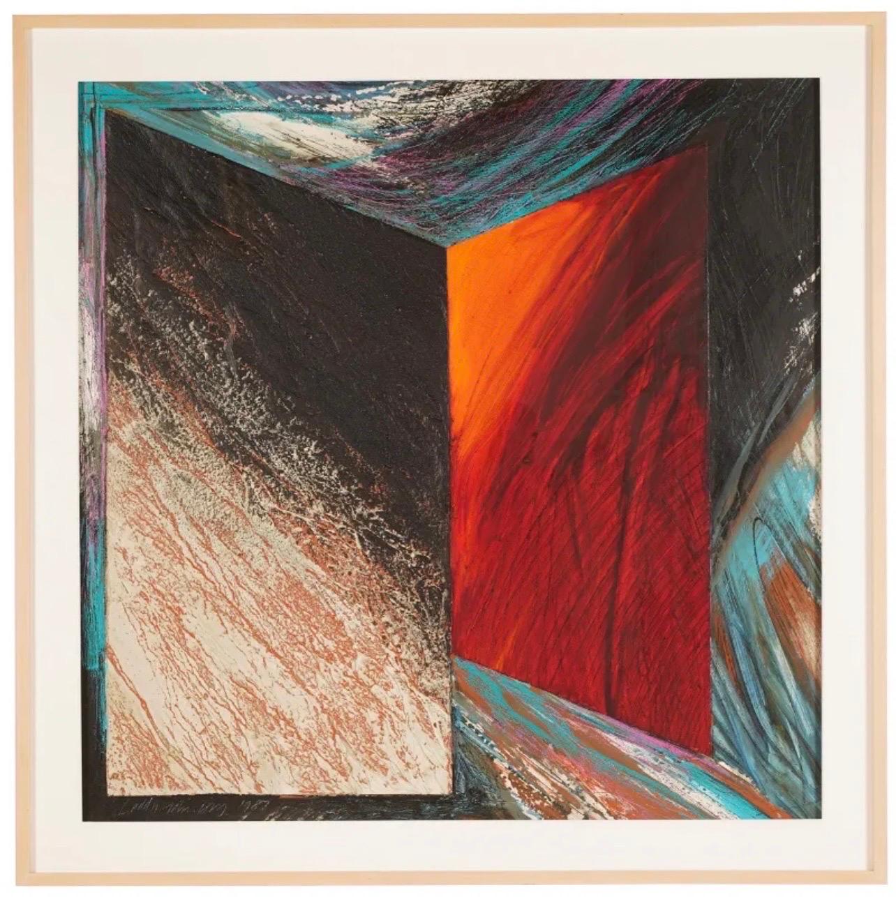 Laddie John Dill - LA Modernist Laddie John Dill 1987 Mixed Media ...