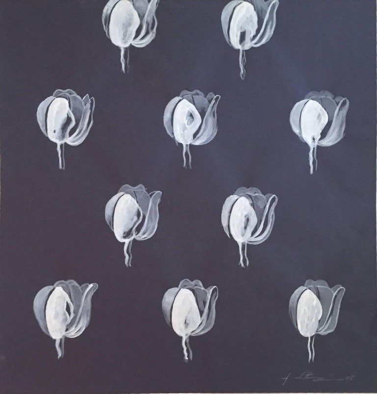 Joanne Seltzer - Original Pastel Drawing Flowers, Wallpaper Pattern and ...