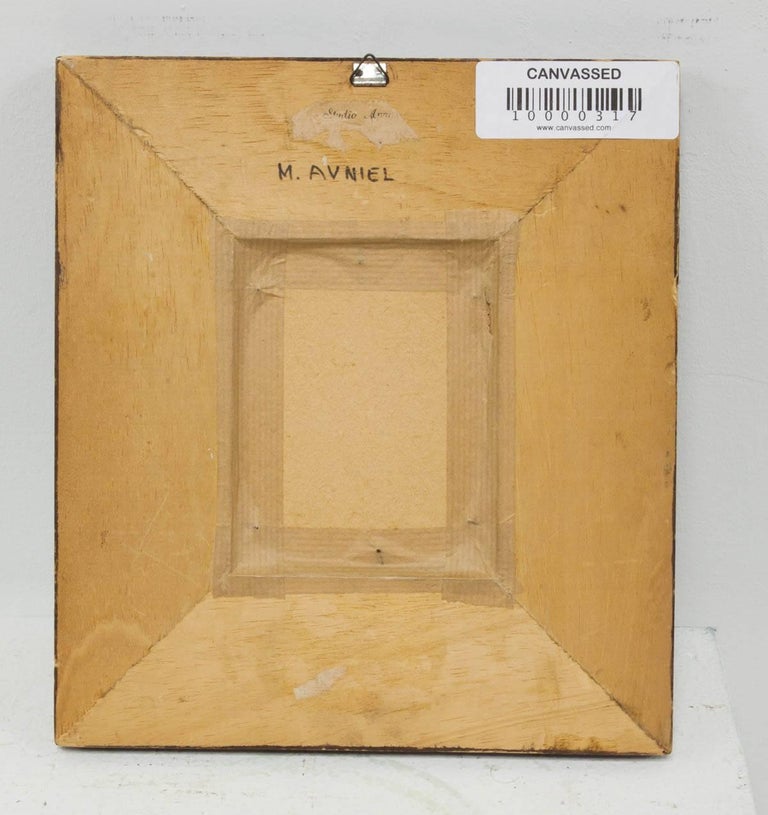 Mordechai Avniel - Judaica Copper Plaque Israeli Artist Mordechai ...