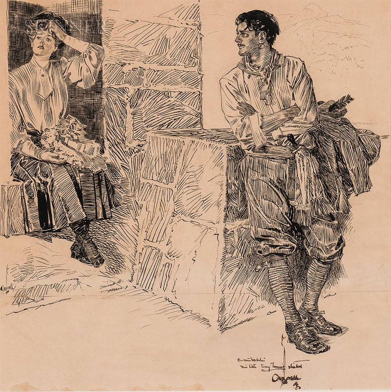 Orson Byron Lowell - An American In Italy For Sale at 1stDibs