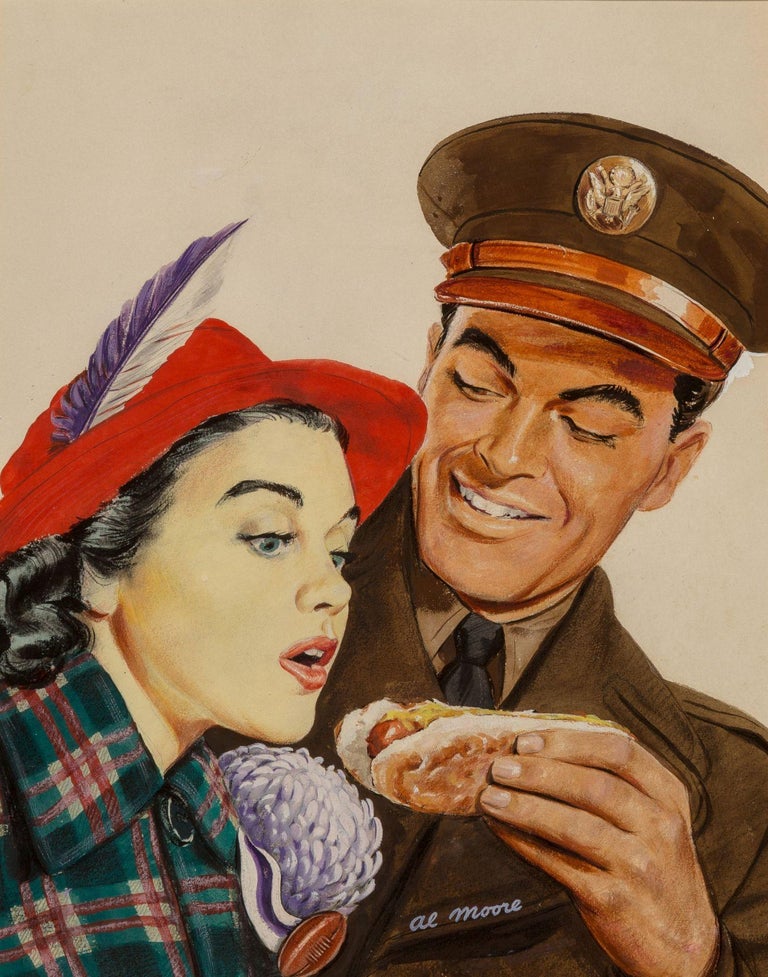 Al Moore - Look at It! Saturday Evening Post Cover, October 1942 For ...