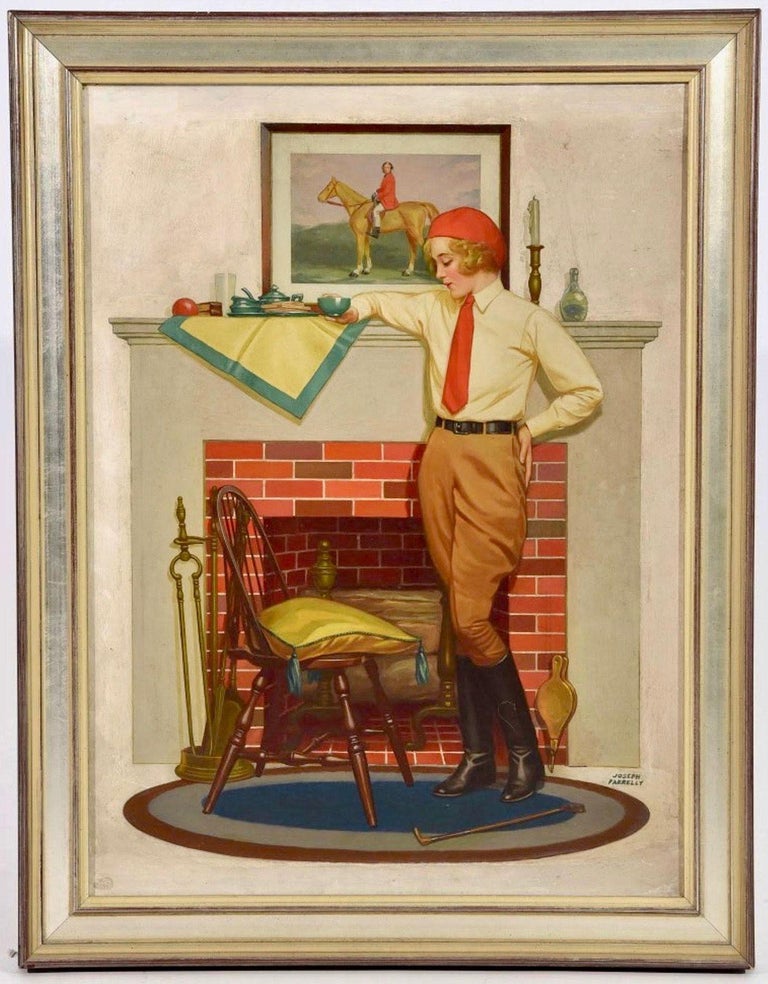 Joseph Farrely - Maclean's Magazine Cover, 1930 For Sale at 1stDibs