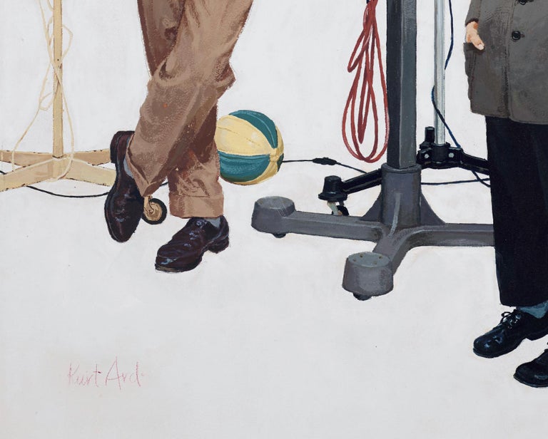 Kurt Ard - Child at Photographer, Saturday Evening Post Cover, Sep. 26 ...