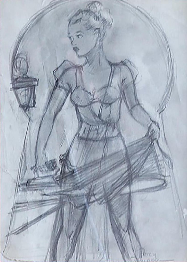 Peter Driben - Pin-Up Study For Sale at 1stDibs | markowicz fine art ...