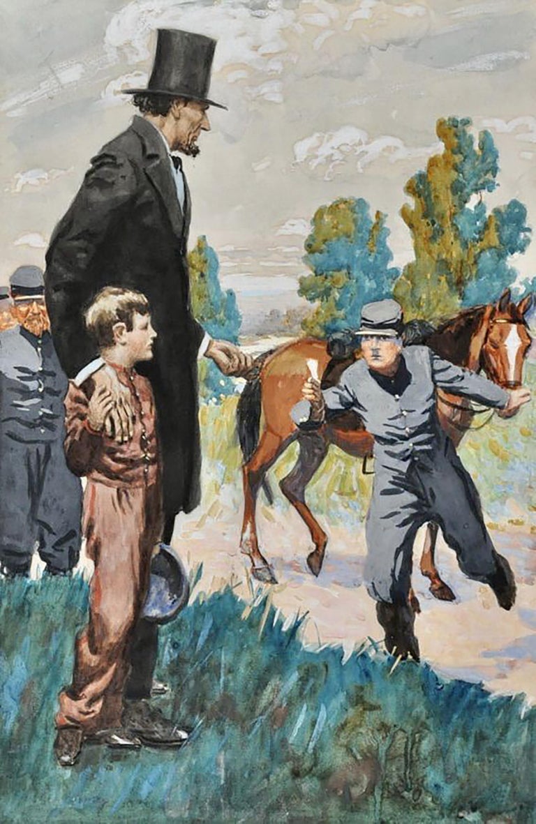 Leo Bates - e lettre pour Lincoln En vente sur 1stDibs