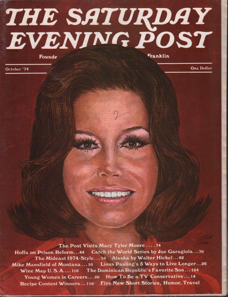 William Ware - Mary Tyler Moore, Saturday Evening Post Cover For Sale ...