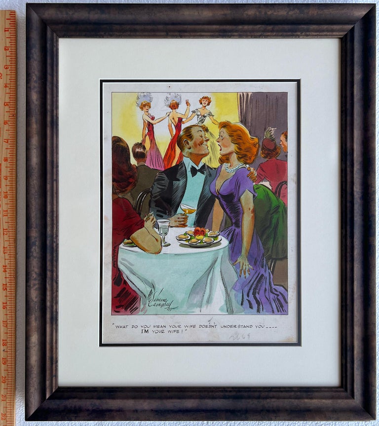 E. Simms Campbell - "What do you mean your wife" First African American ...