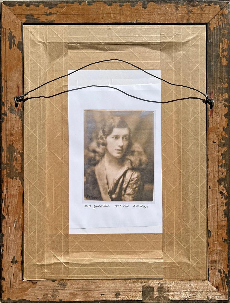 Ruth Sigrid Grafstrom - Glamorous Palm Beach Portrait with Sun Hat ...