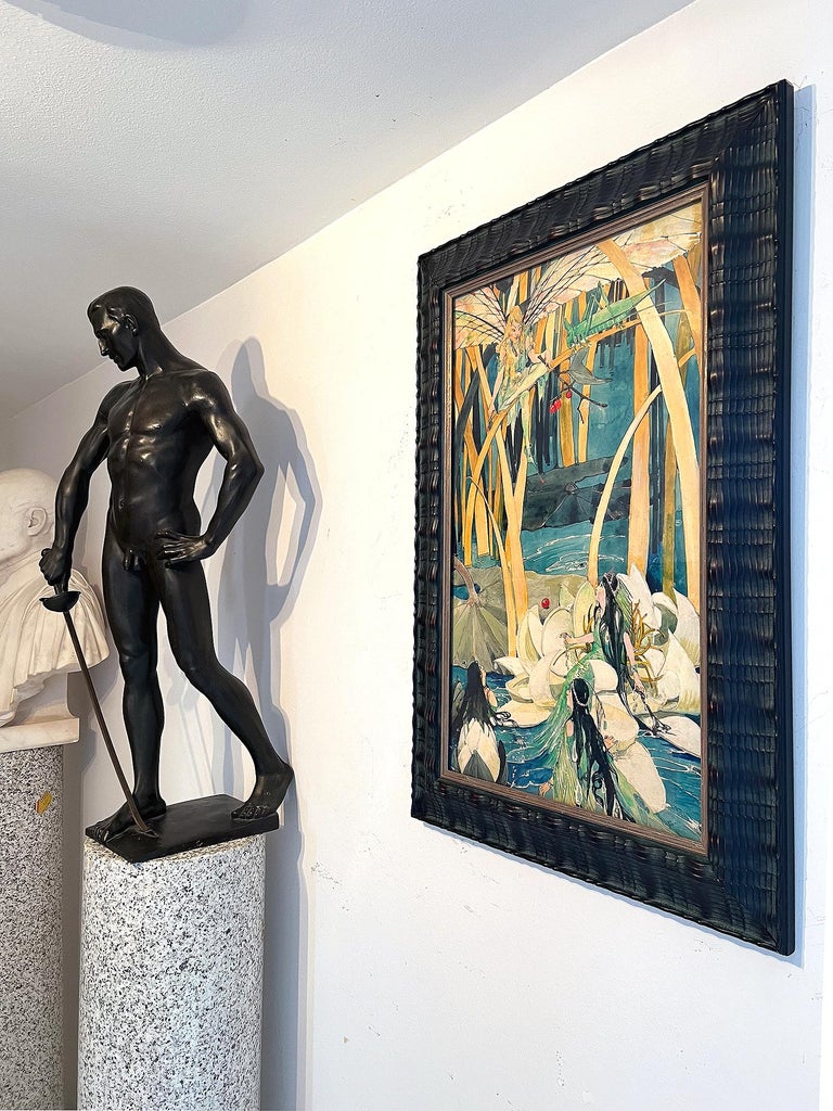 May Audubon Post - Fairies among the Lily Pads - Female Illustrator ...