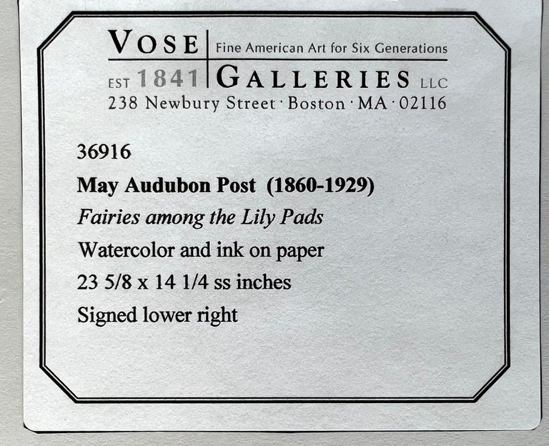 May Audubon Post - Fairies among the Lily Pads - Female Illustrator ...