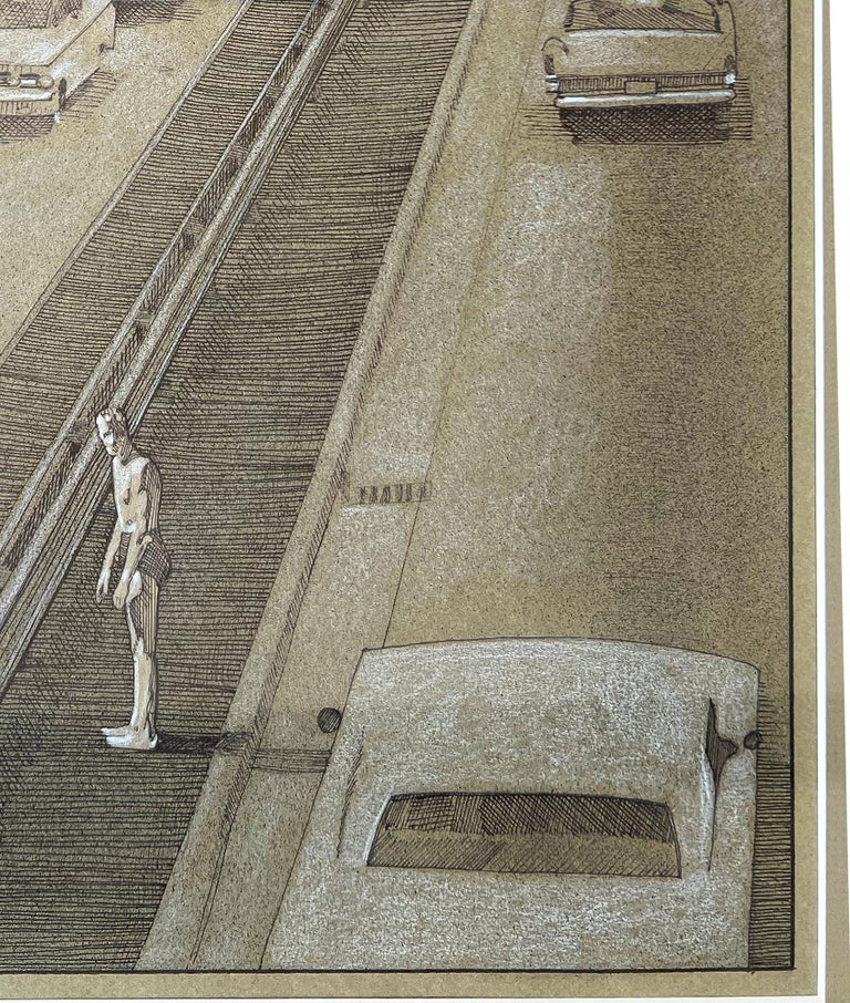 Steven Stroud - Surreal semi-Nude Man in the Middle of the Highway For ...