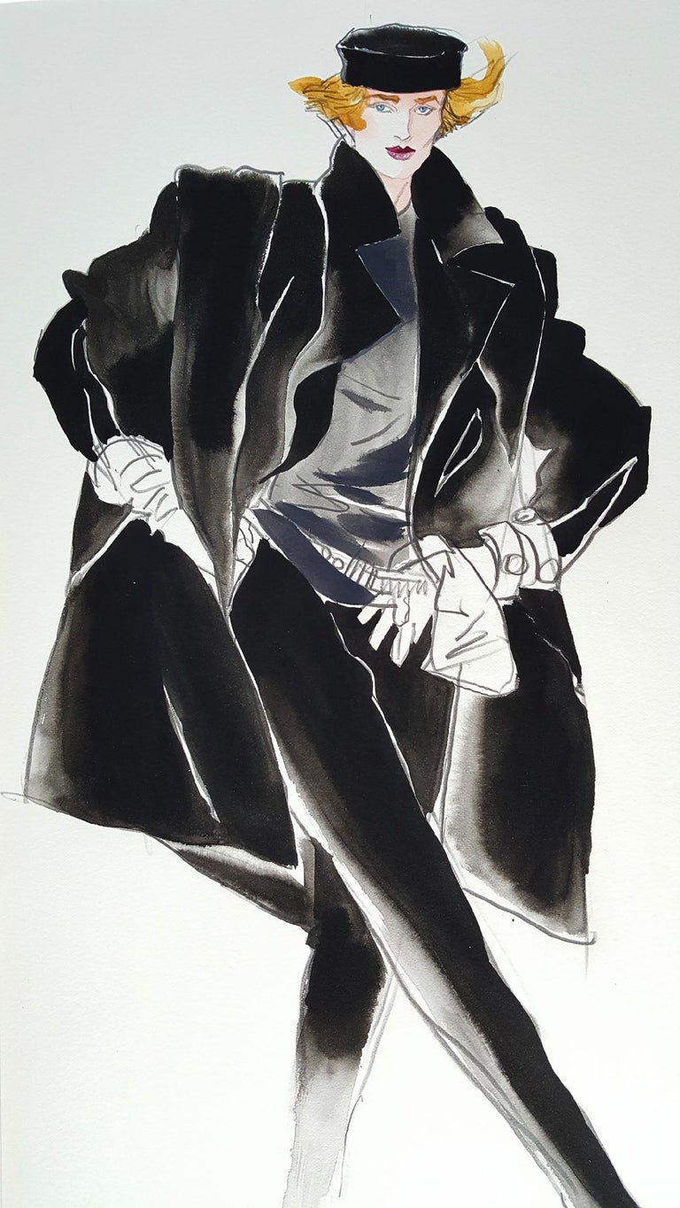 Antonio Lopez - Vogue Magazine Hi Fashion Illustration (Stephen Sprouse ...