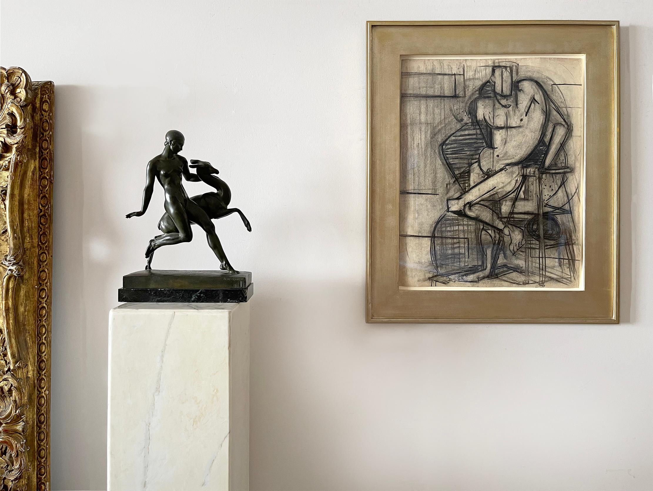 Mercedes Matter - Cubist Male Nude For Sale at 1stDibs | mercedes ...