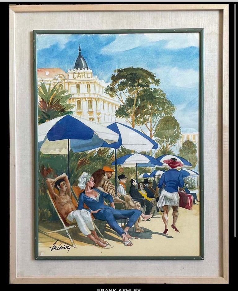 Frank Ashley - Cannes En vente sur 1stDibs