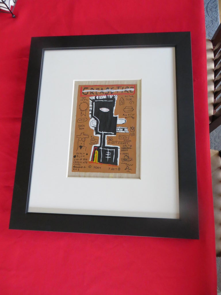 The Estate Of Jean-Michel Basquiat - Untitled, 1985, Gouache. at 1stDibs