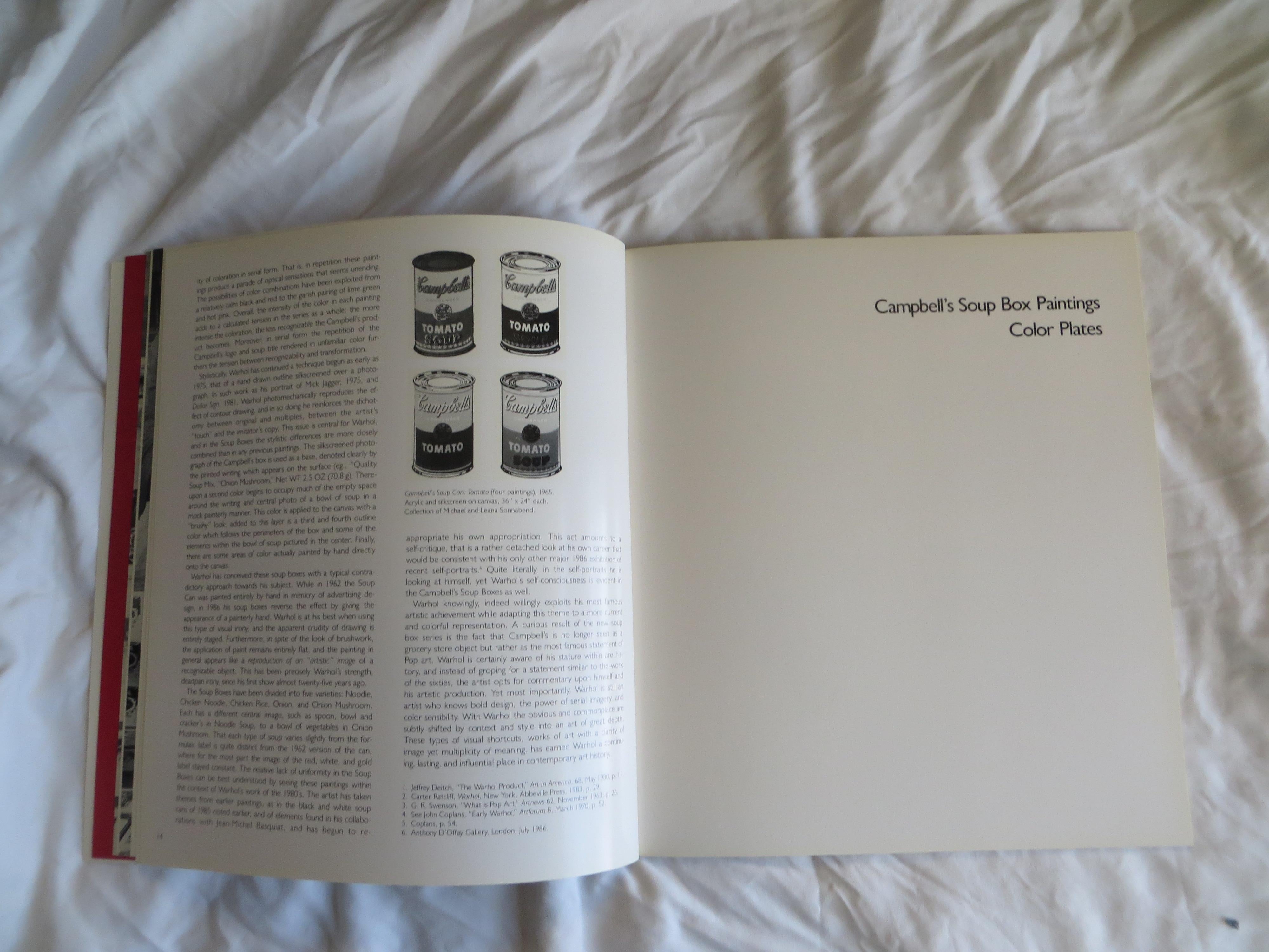 Warhol Campbell's Soup Boxes 1986, Martin Lawrence Limited Editions ...