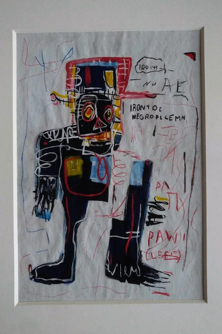 The Estate Of Jean-Michel Basquiat - Irony of Negro Policeman, Mixed ...