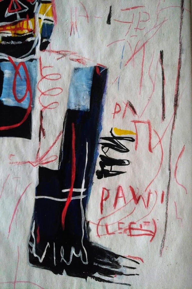 The Estate Of Jean-Michel Basquiat - Irony of Negro Policeman, Mixed ...