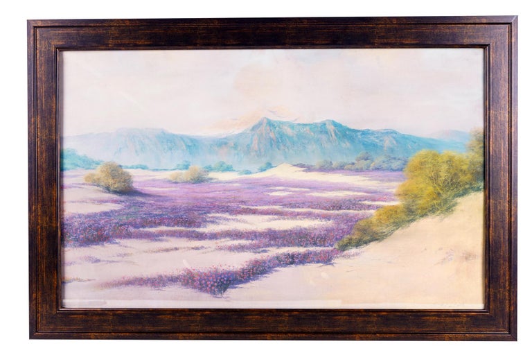 HARRY LINDER - HARRY LINDER "DESERT LANDSCAPE" For Sale at 1stDibs