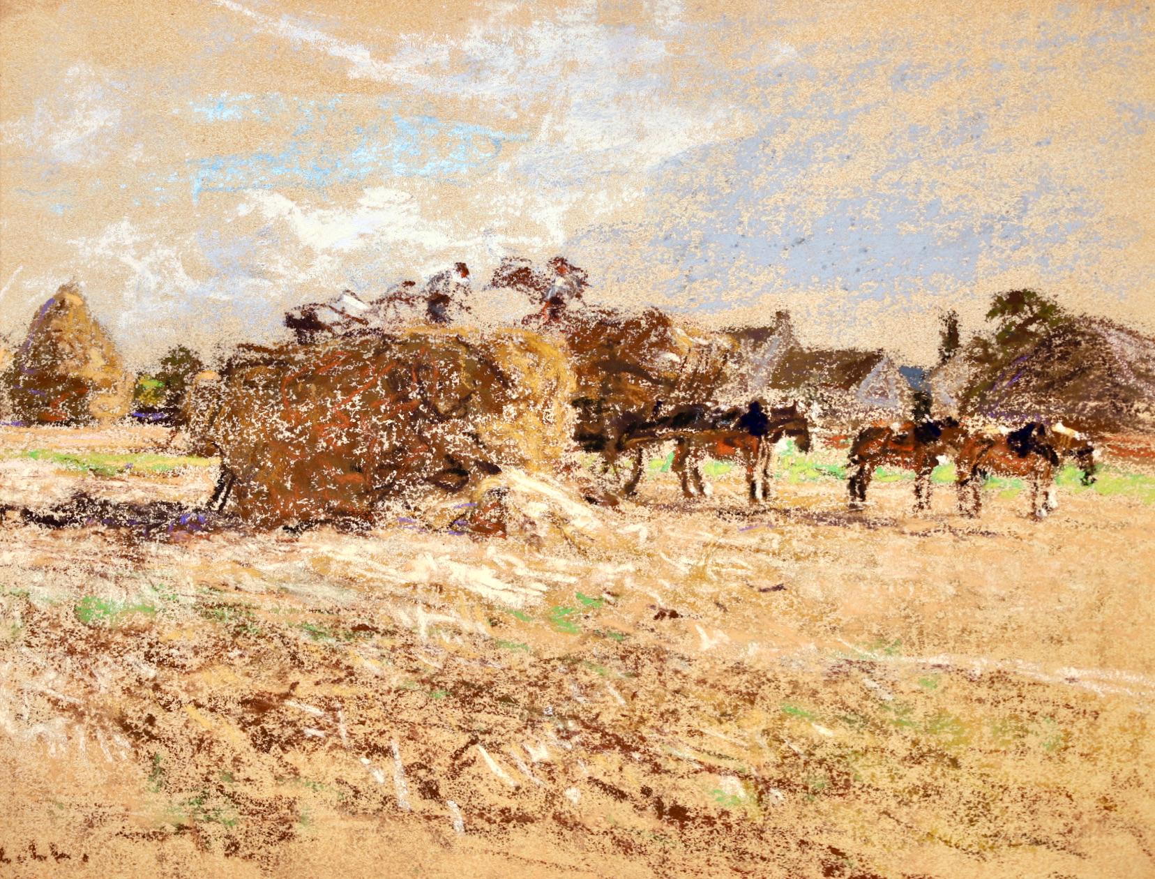 Léon Augustin Lhermitte - Haymaking - Messy, Seine-et-Marne - Figures ...