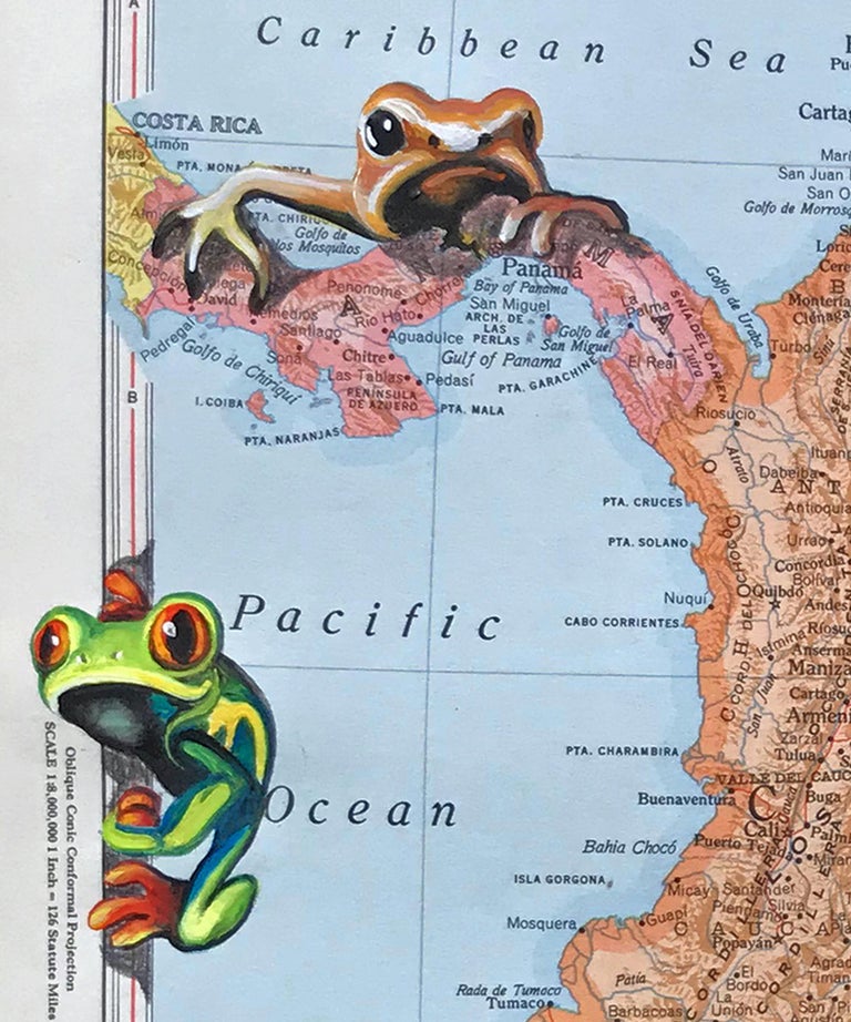 Carol Wax - Dart Bored, Gouache and Graphite Pencil on 1946 Rand ...