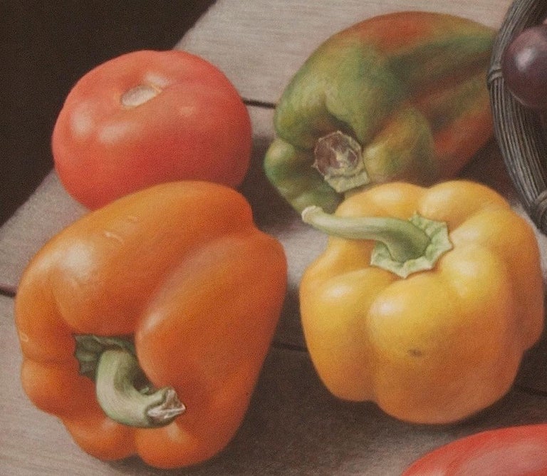 Douglas Safranek - Nightshade, surrealist vegetable still life egg ...