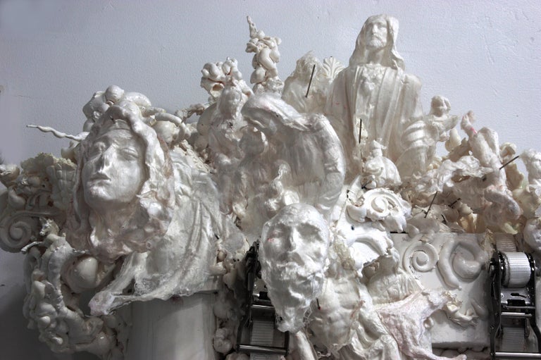 Pablo Garcia Lopez - Large wall sculpture: 'Ecstatic Seizures' For Sale ...