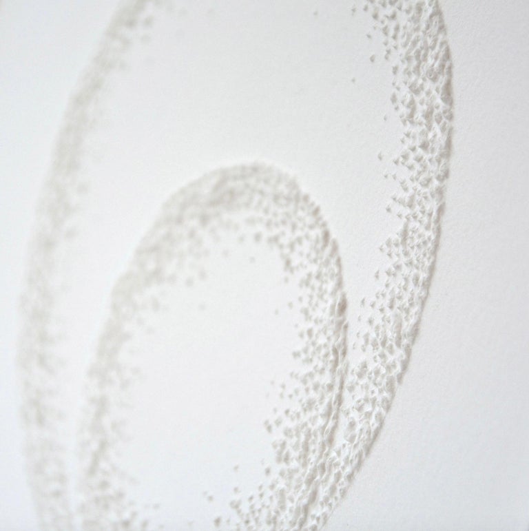 Antonin Anzil - Circle 3 - intricate white 3D abstract geometric ...