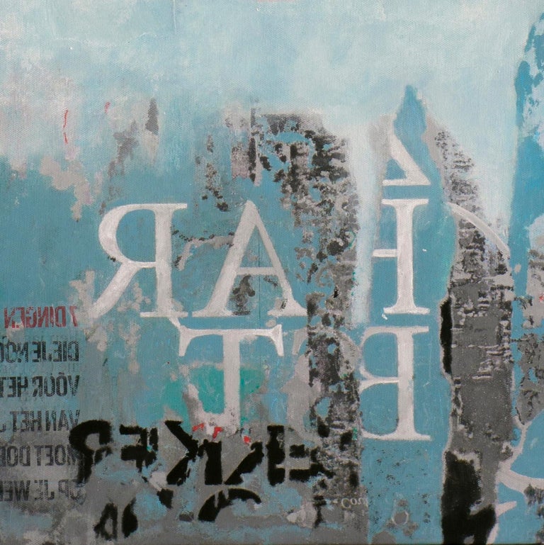 Deb Waterman - Saturday Swing - joyful street art urban landscape grey ...