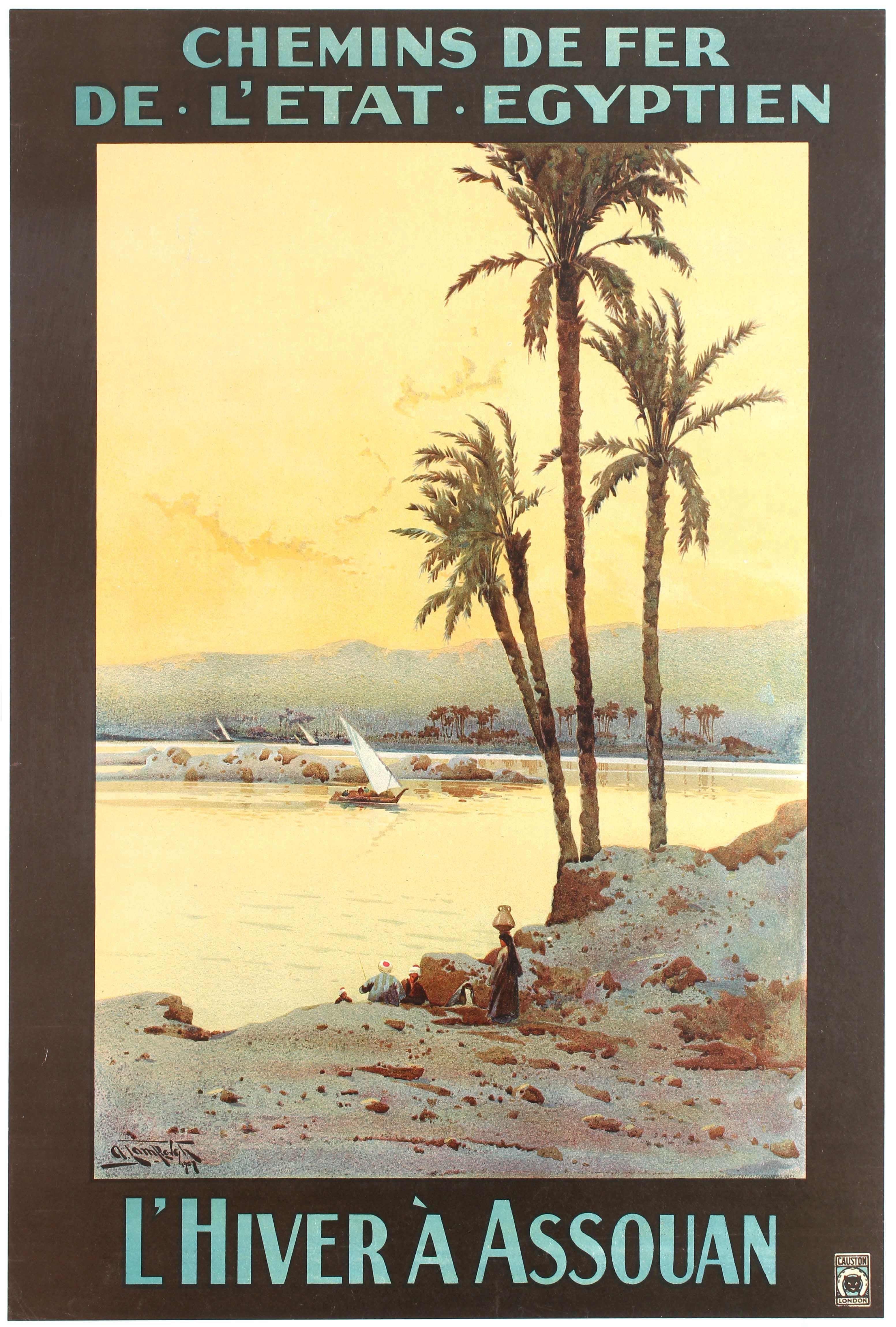 Augustus Osborne Lamplough - Original Antique Railway Travel Poster ...