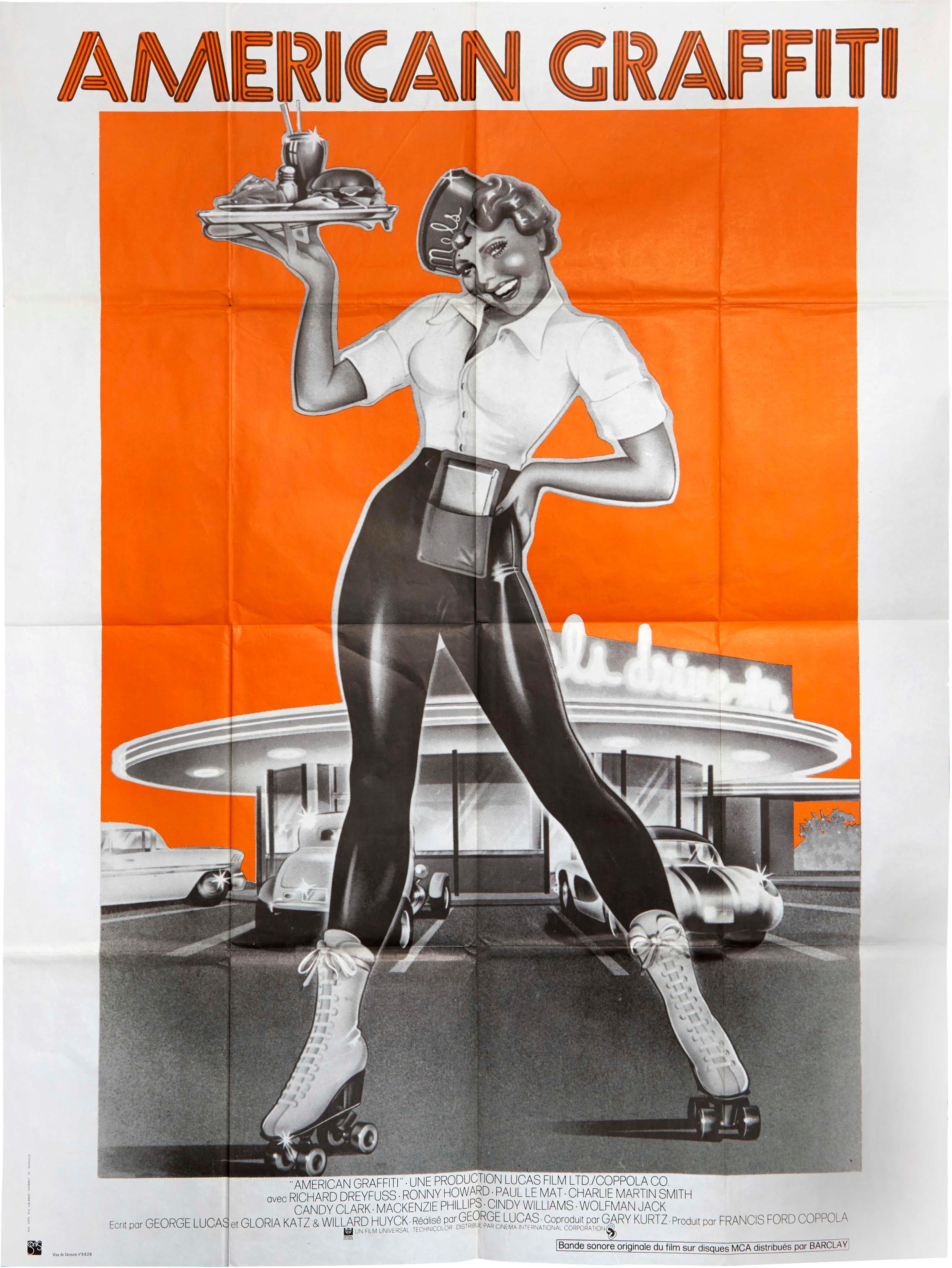 David Willardson – Original Vintage-Filmplakat, American Graffiti ...