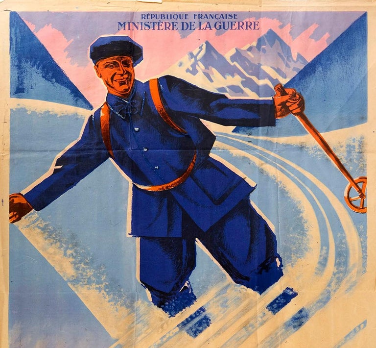 Eric de Coulon - Original Vintage Poster Military Recruitment Troupes ...