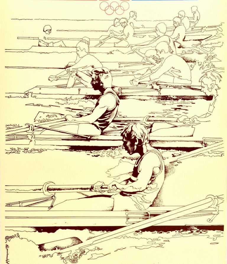 Karmatskiy - Original Vintage Poster Summer Olympic Games Moscow 1980 ...