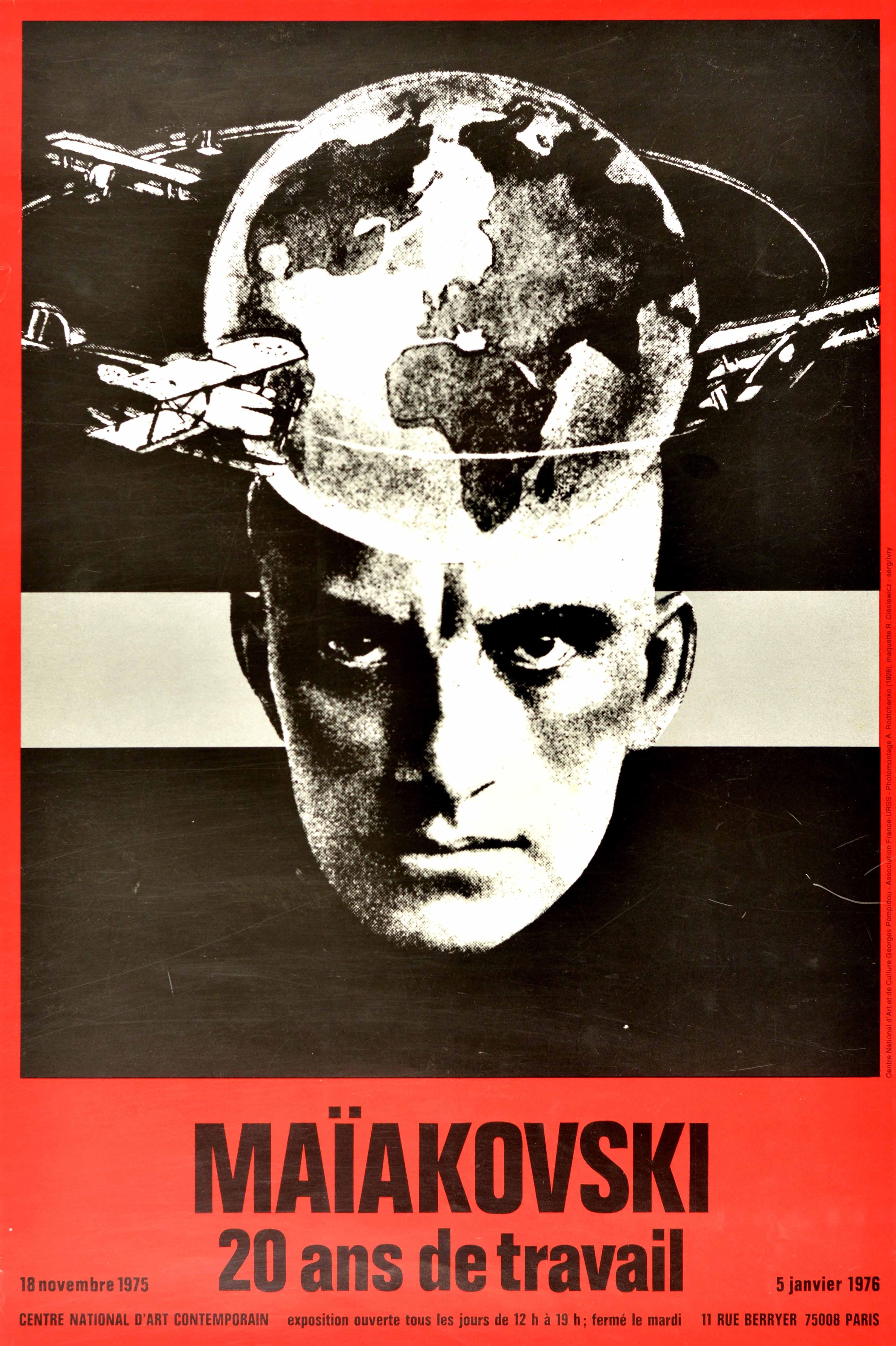 A. Rodchenko, R. Cieslewicz - Original Vintage Poster Mayakovsky ...