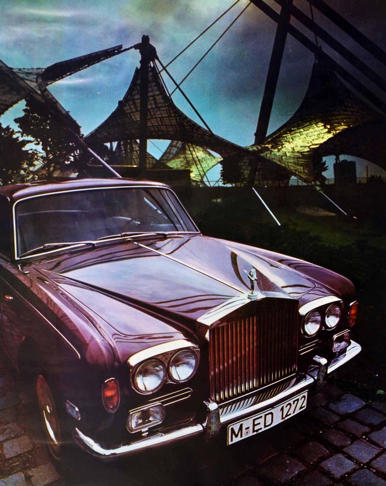 Lester Bookbinder - Original Vintage Poster Rolls Royce Silver Shadow ...