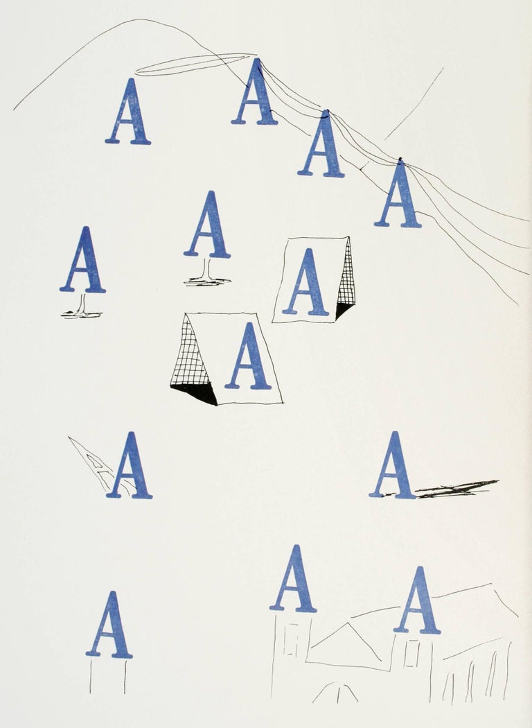 David Hockney - Hockney's Alphabet by David Hockney, Signed Limited ...