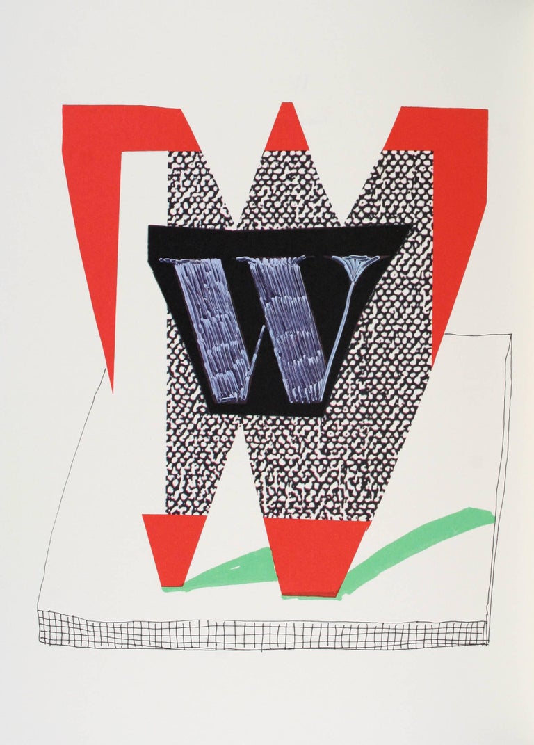 David Hockney - Hockney's Alphabet by David Hockney, Signed Limited ...
