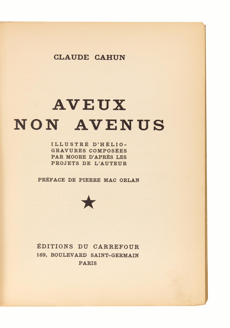 Claude Cahun - Aveux Non Avenus. at 1stDibs | claude cahun prints for sale, aveux non avenus ...