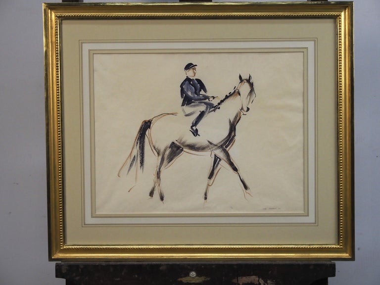 John Rattenbury Skeaping - A racehorse with jockey up For Sale at 1stDibs