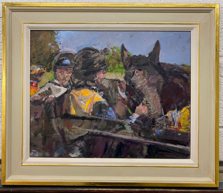 Tom Coates - After the race - Jockeys talking For Sale at 1stDibs