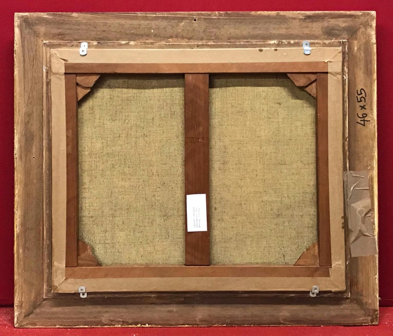 Gaston ANGLADE - Landcape View from La Creuse in France - painting 19th ...