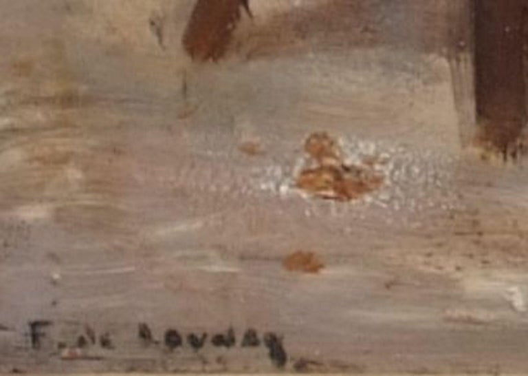 DE LAUNEY Fernand - Break at the Inn for the Rural Policeman 19th ...